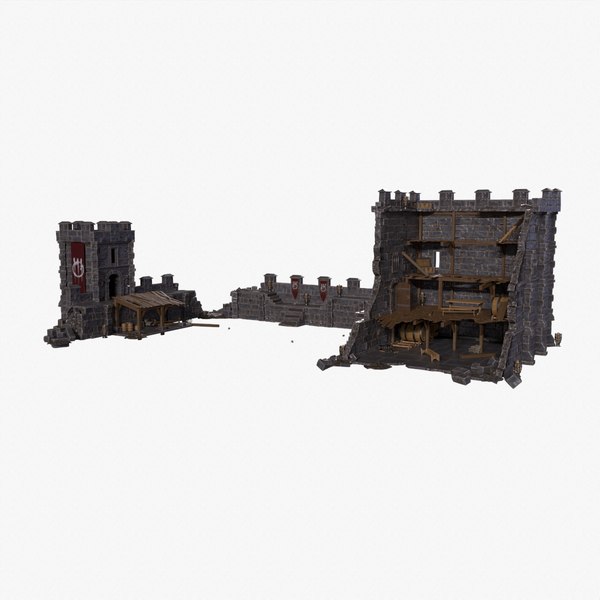 Castle 3D Models for Download | TurboSquid