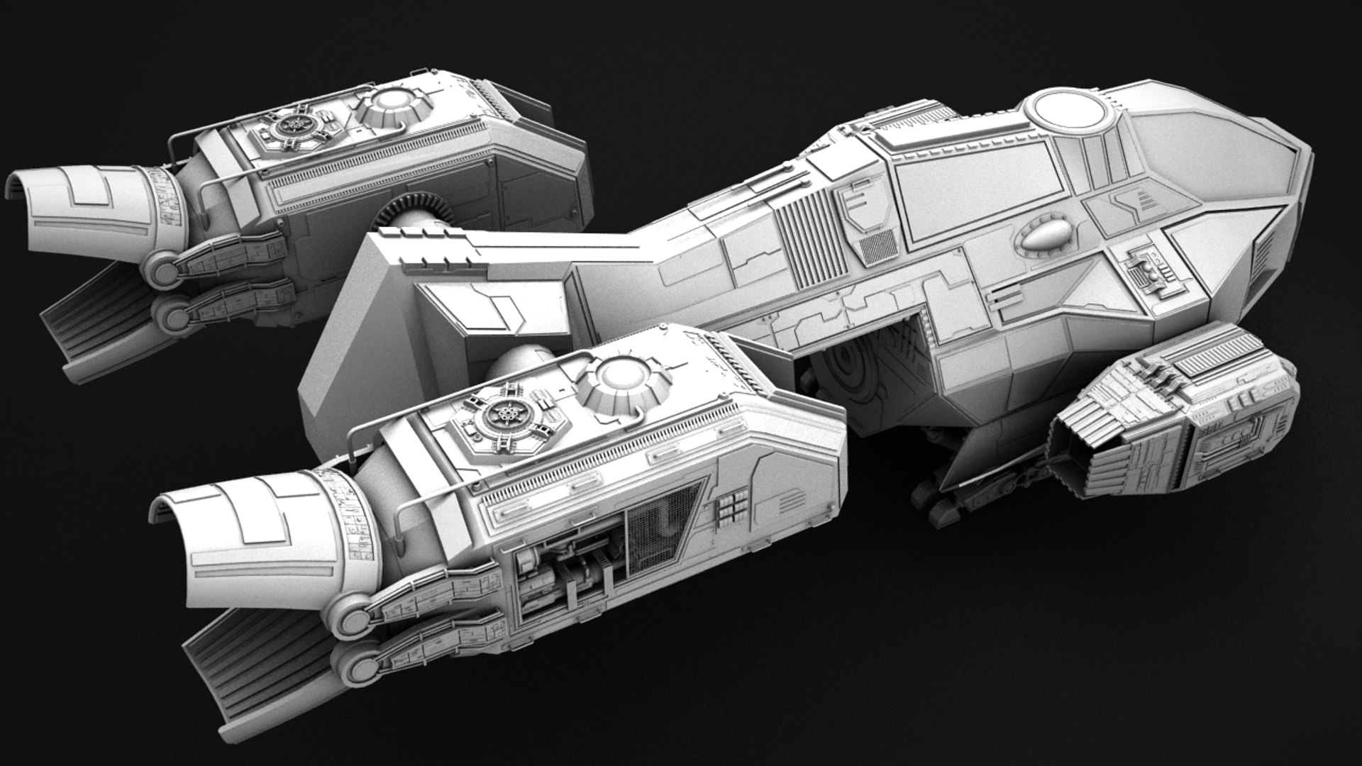 Max Space Transport Ship