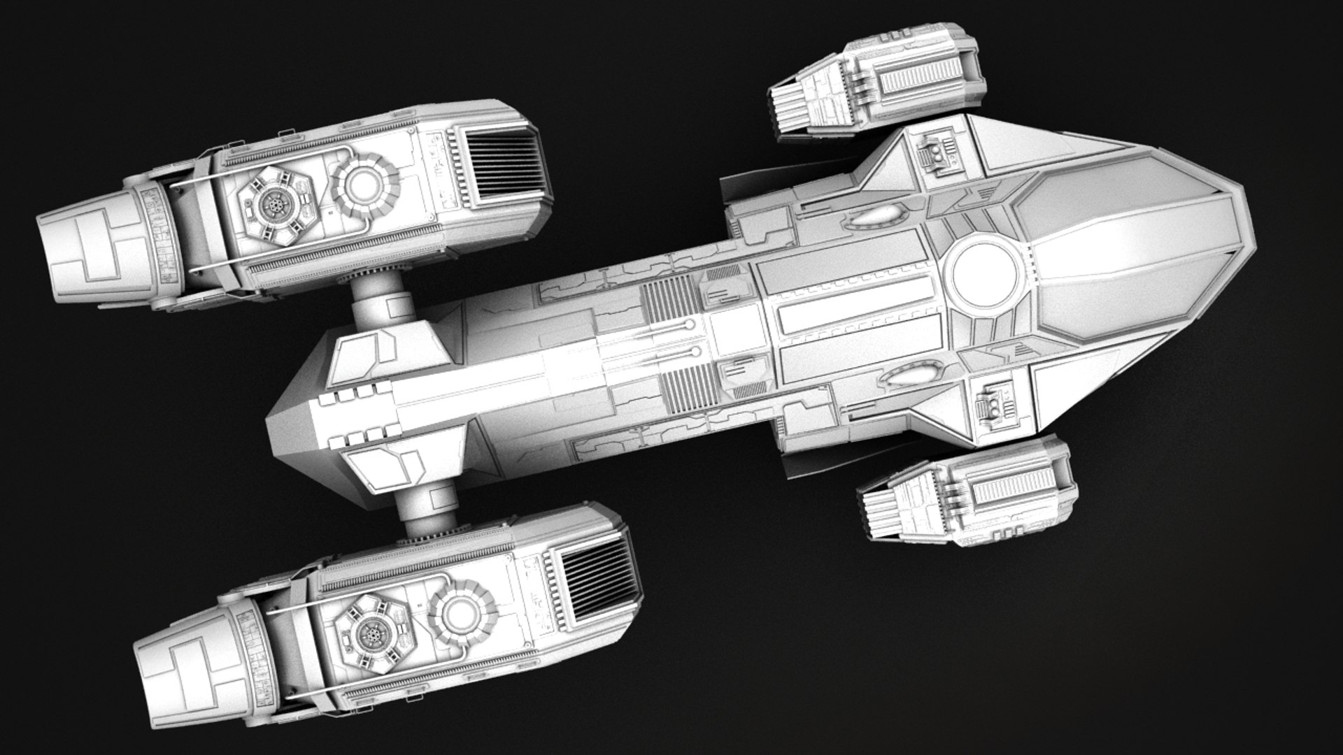 Max Space Transport Ship