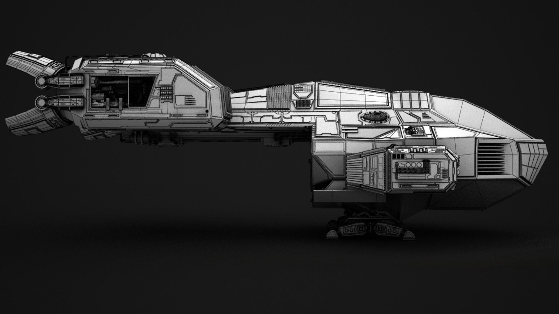 Max Space Transport Ship