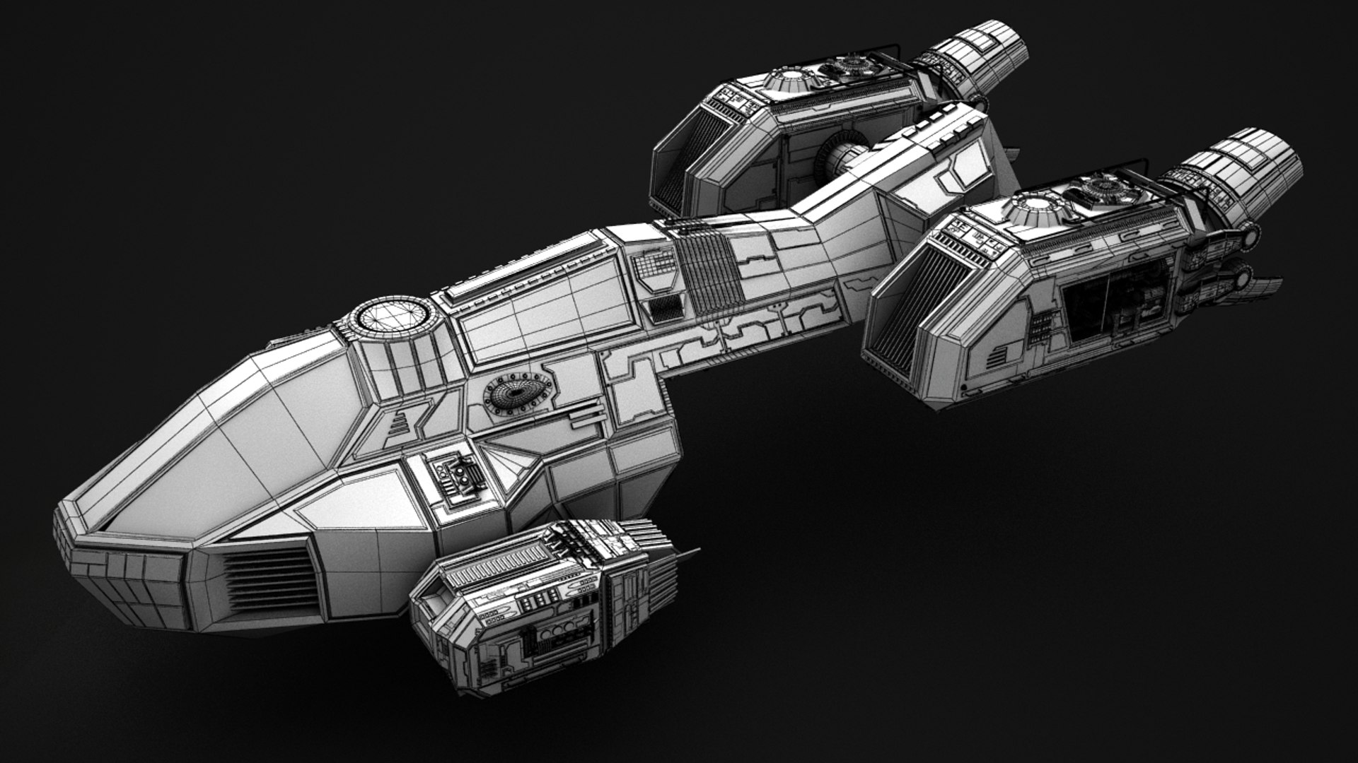 Max Space Transport Ship