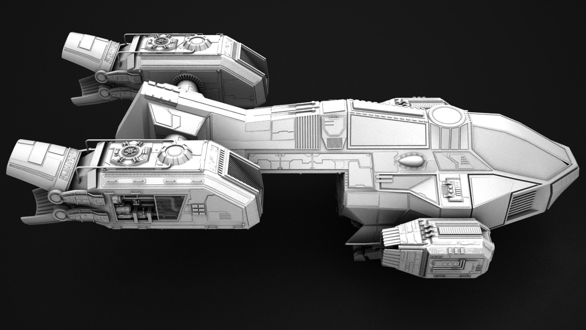 Max Space Transport Ship