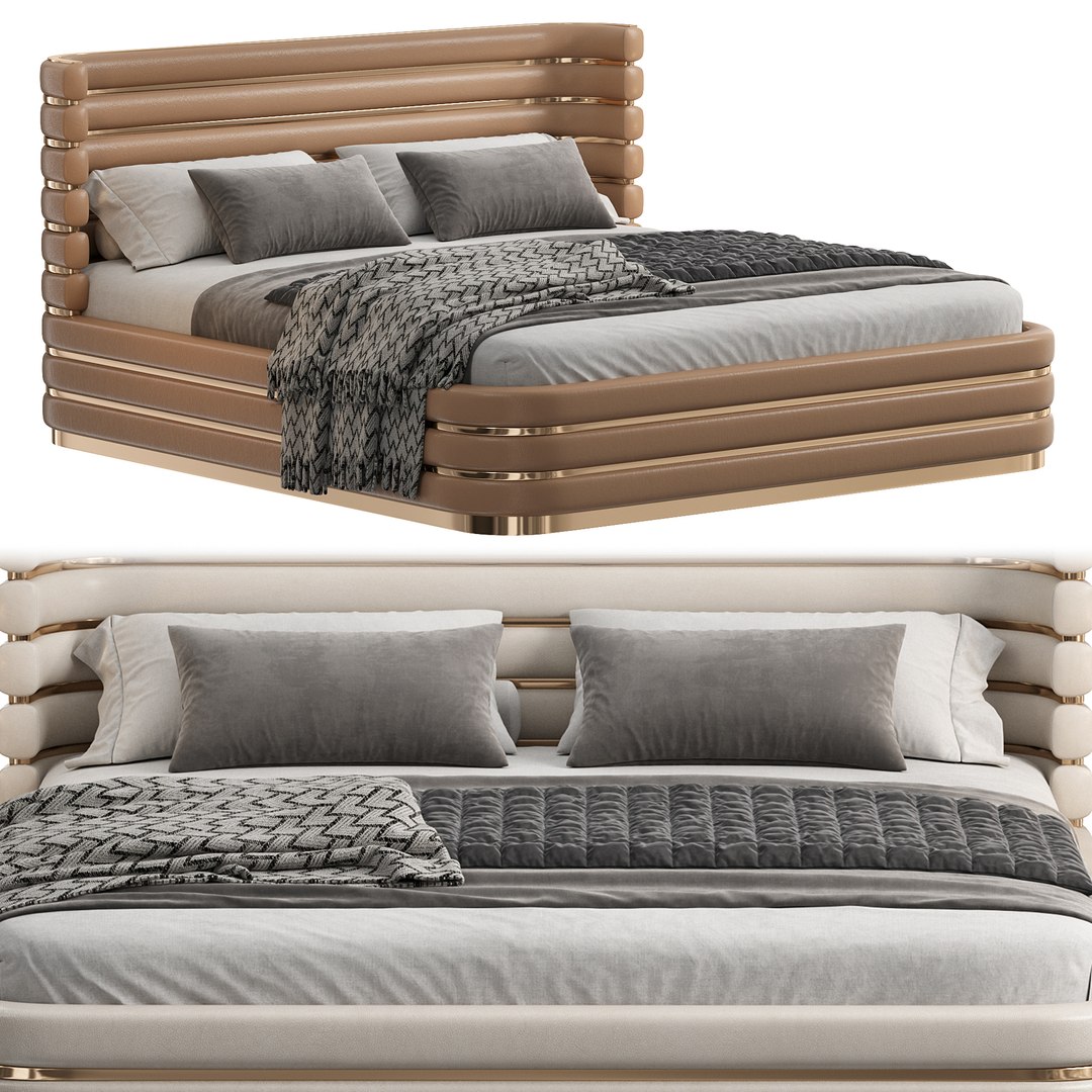 ALVA MUSA BED 3D Model - TurboSquid 2079329