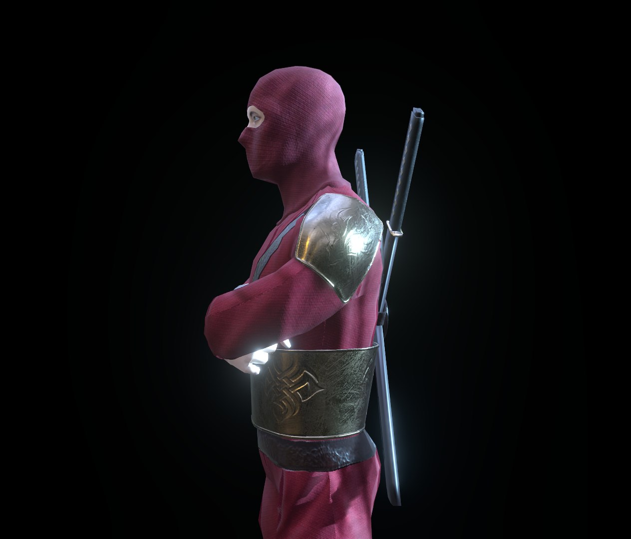 Ninja Enemy Assassin Character 3D - TurboSquid 1281533