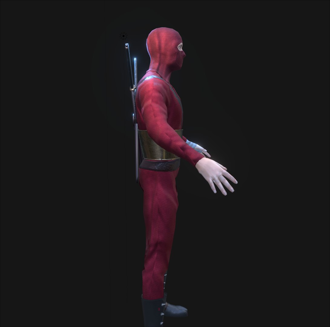 Ninja Enemy Assassin Character 3D - TurboSquid 1281533