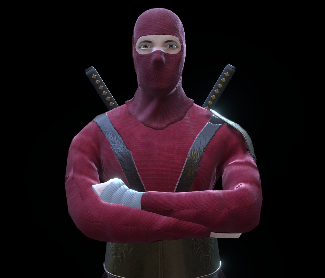 Ninja Enemy Assassin Character 3D - TurboSquid 1281533