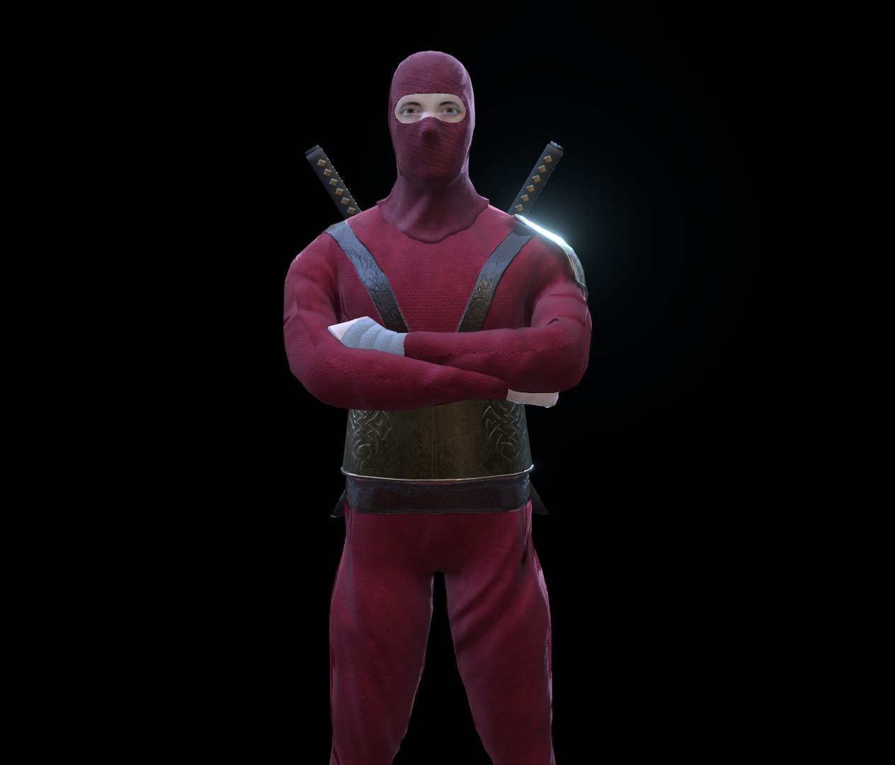 Ninja Enemy Assassin Character 3D - TurboSquid 1281533