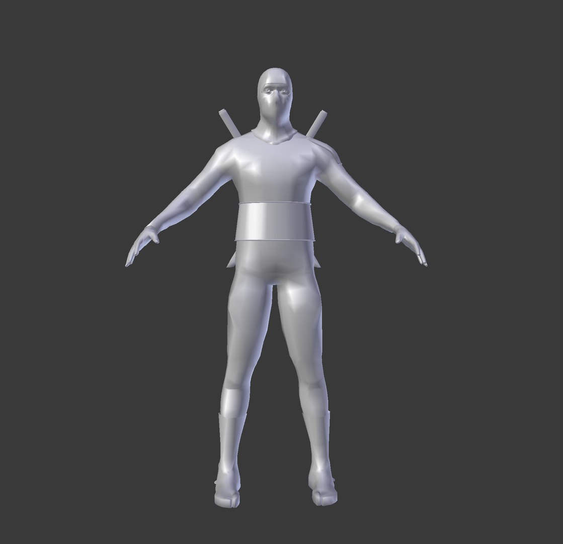 Ninja Enemy Assassin Character 3D - TurboSquid 1281533