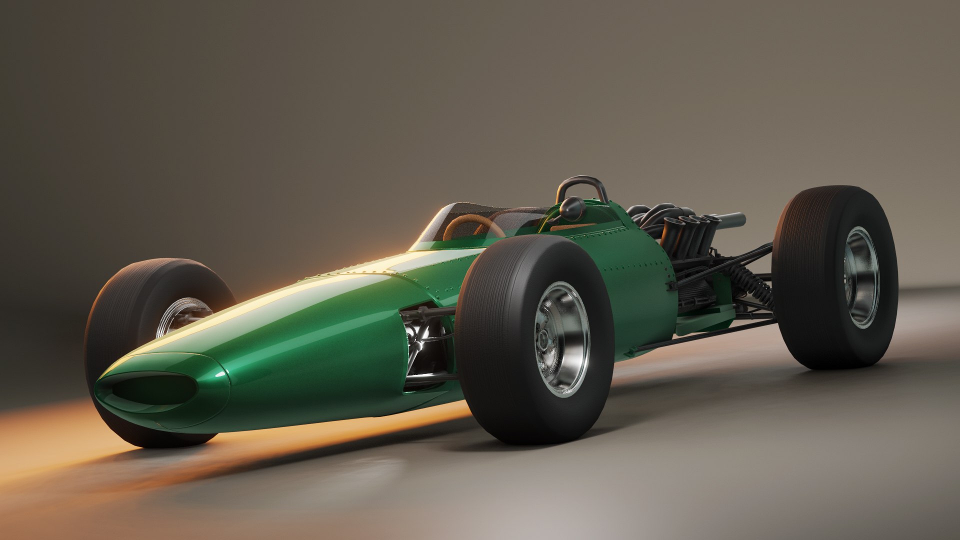 Car classic formula 3D model - TurboSquid 1684346