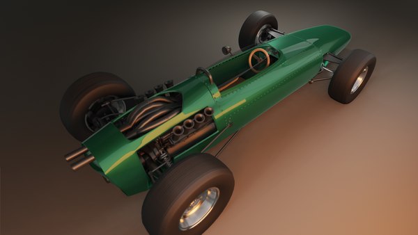 Car classic formula 3D model - TurboSquid 1684346