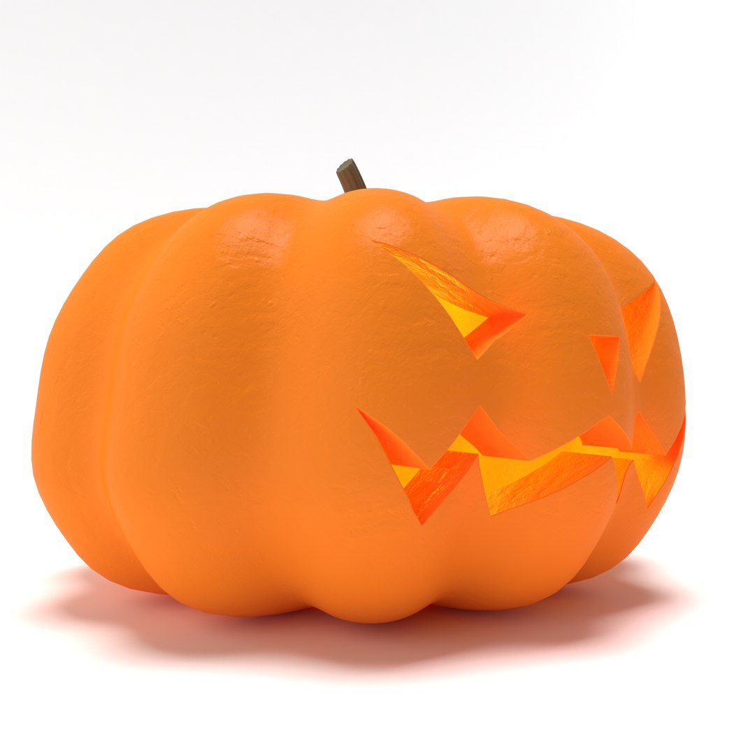Halloween pumpkin model - TurboSquid 1531484
