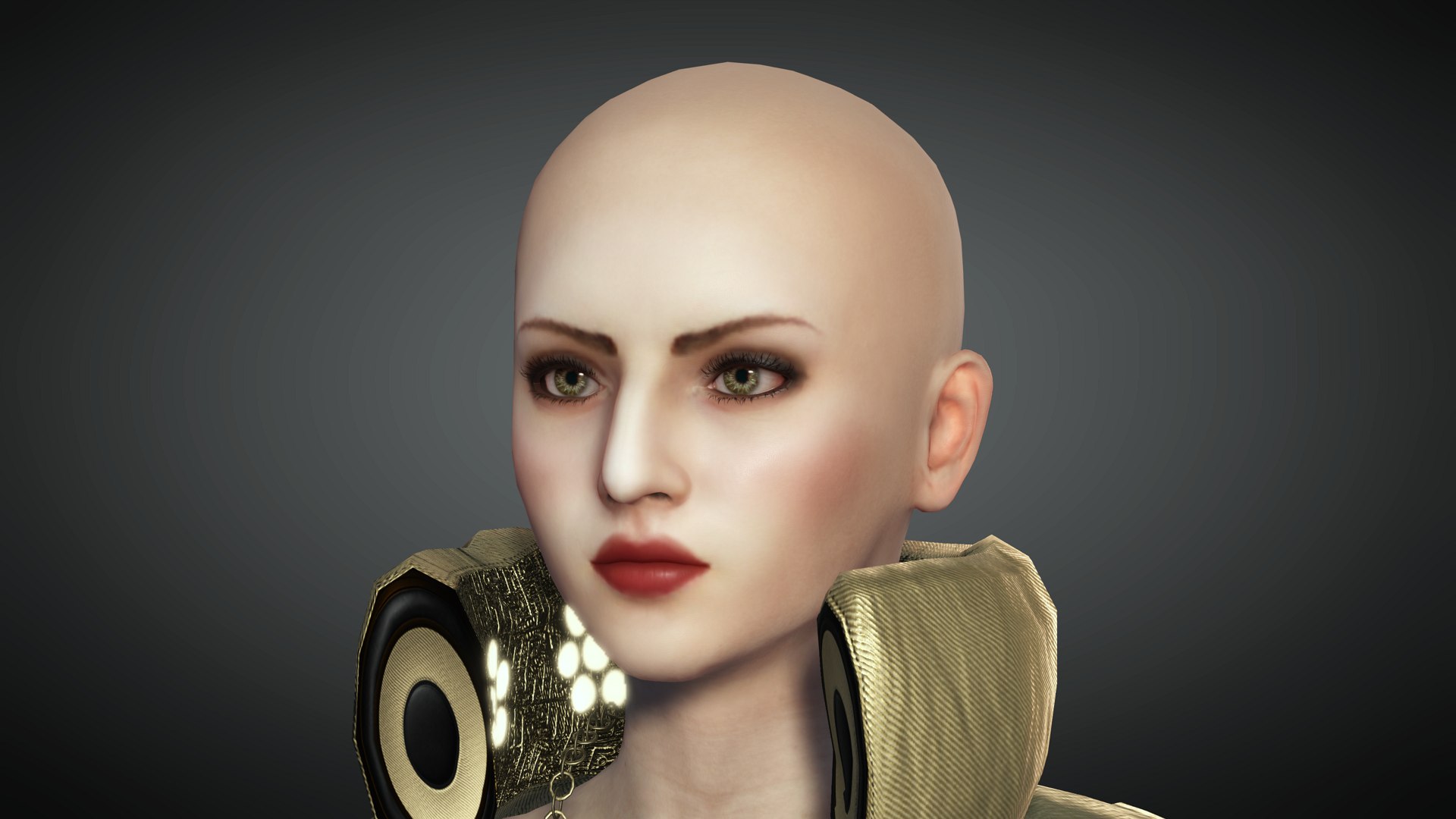 Cyber Punk Female Character 13 3D Model - TurboSquid 1888541