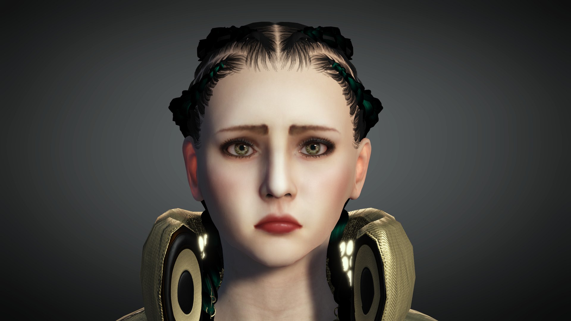 Cyber Punk Female Character 13 3D Model - TurboSquid 1888541