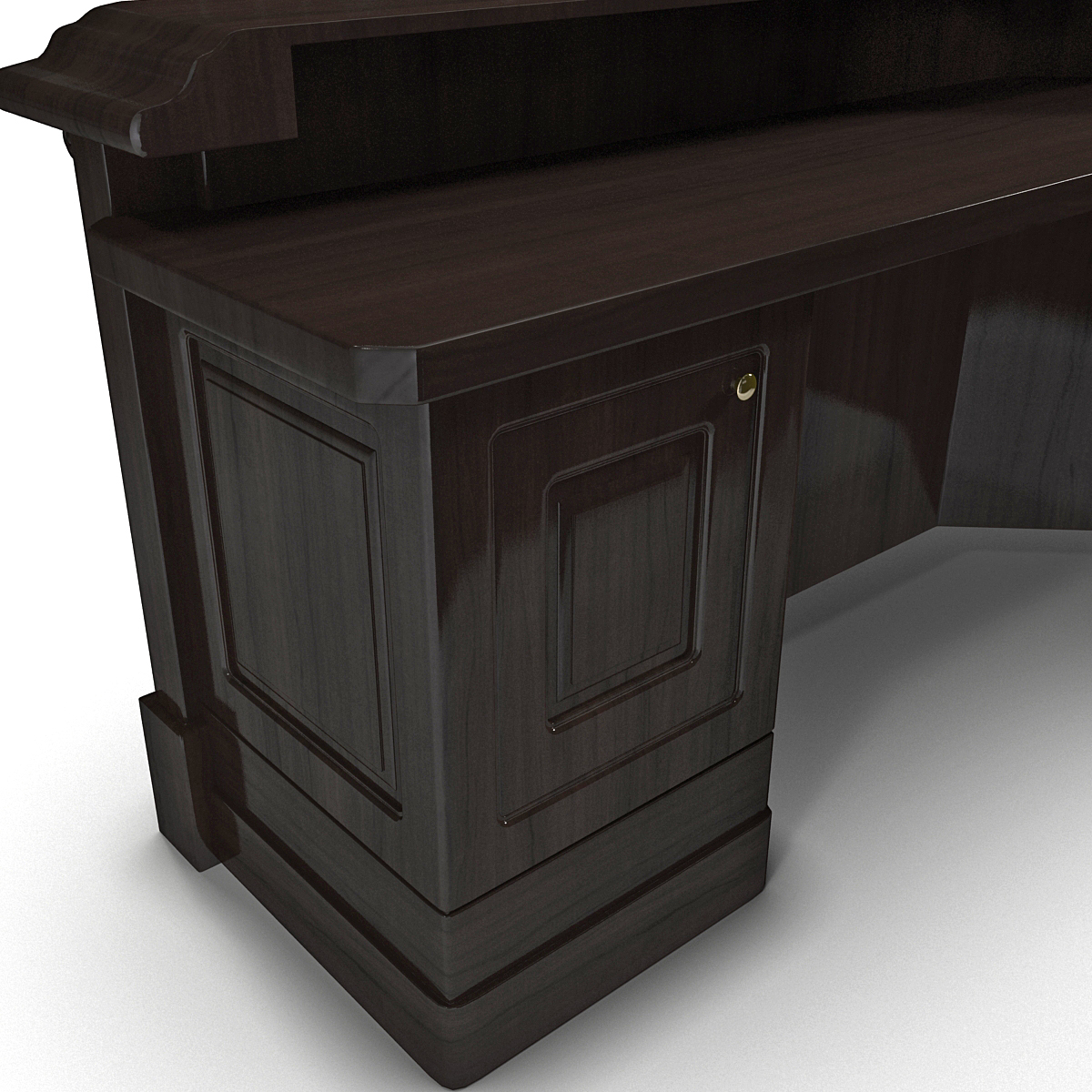 bar counter 3d model