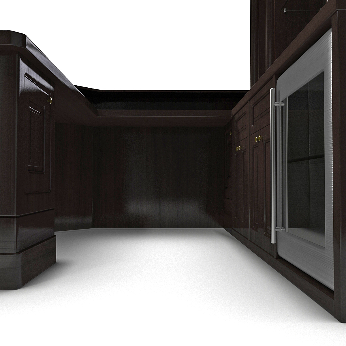 bar counter 3d model