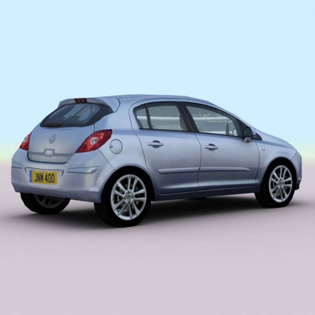 3d Max 2010 Vauxhall Opel Corsa