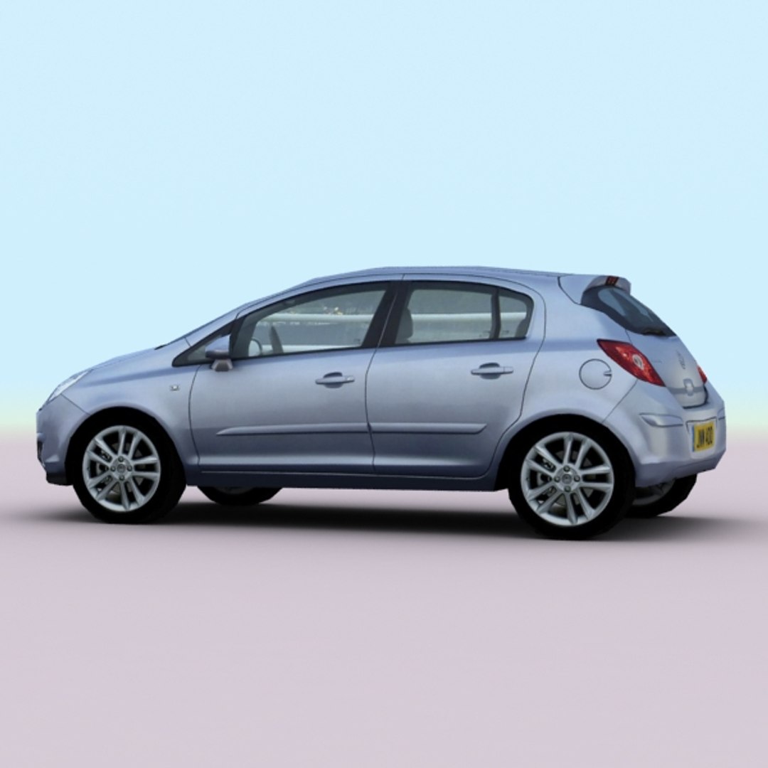 3d Max 2010 Vauxhall Opel Corsa