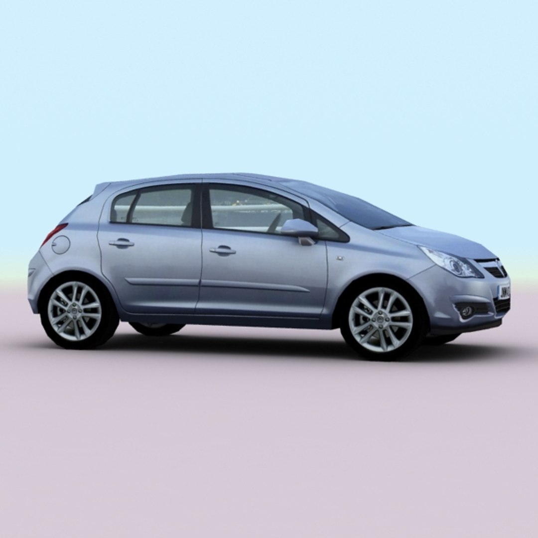 3d Max 2010 Vauxhall Opel Corsa