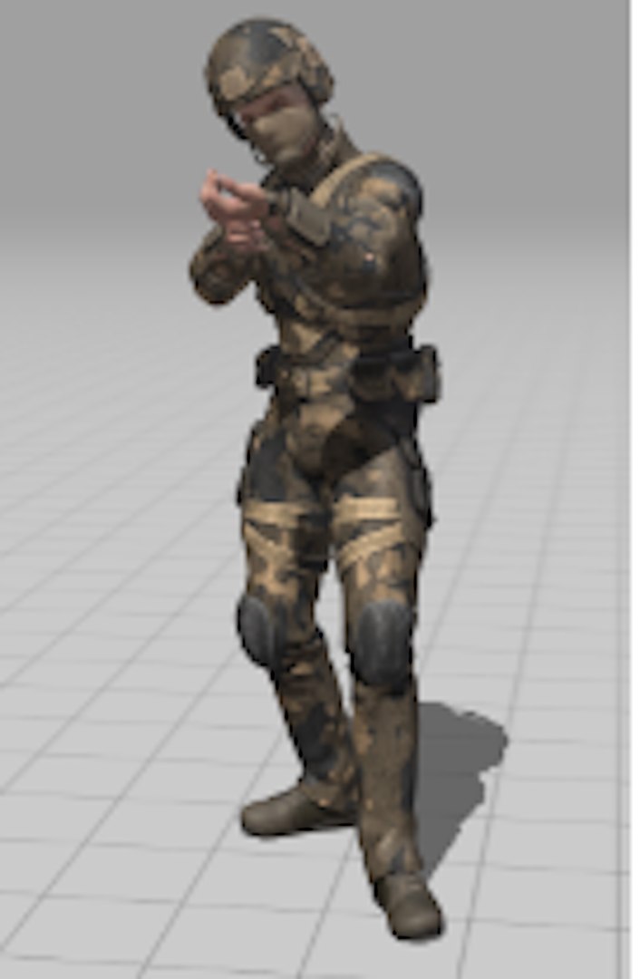 Figura de soldado manipulada Modelo 3D Modelo 3D - TurboSquid 2146393