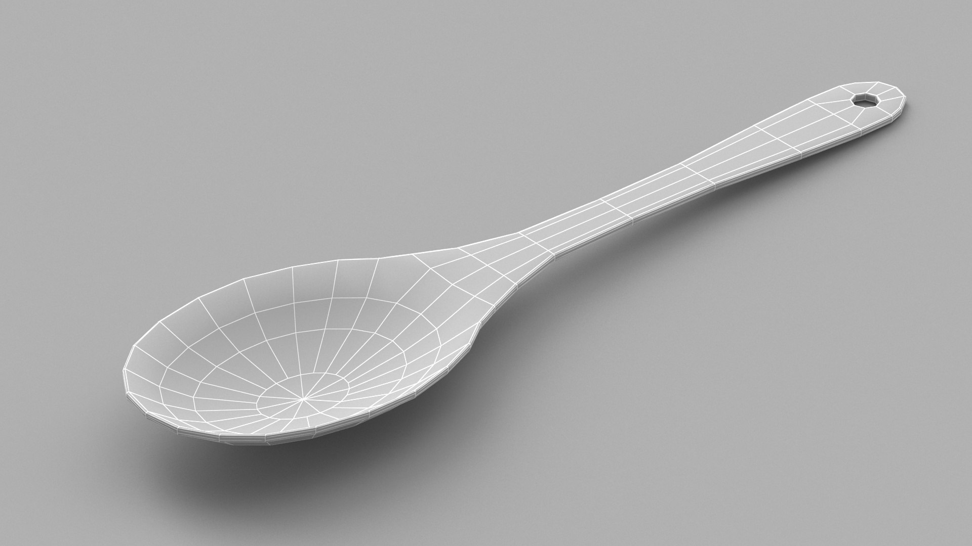 Kitchen Wooden Spoon Model - TurboSquid 2267633
