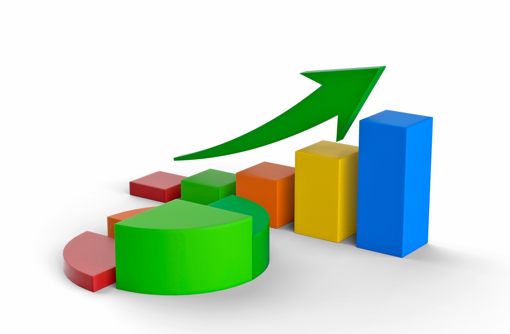 Bar Pia Chart Model - TurboSquid 1483413