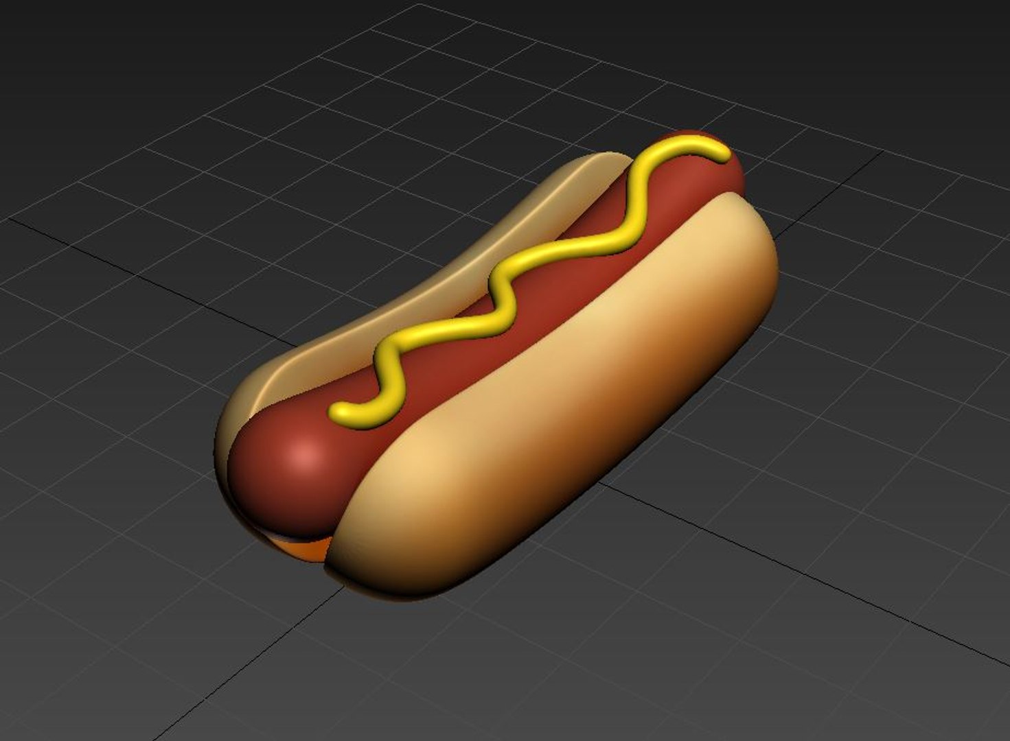 Hot Dog Model - TurboSquid 1302281