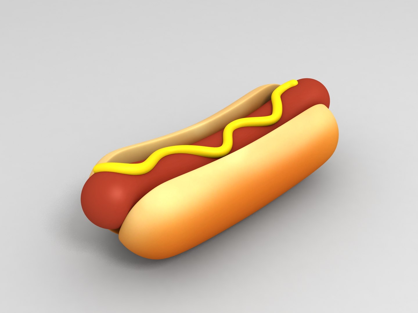 Hot Dog Model - TurboSquid 1302281