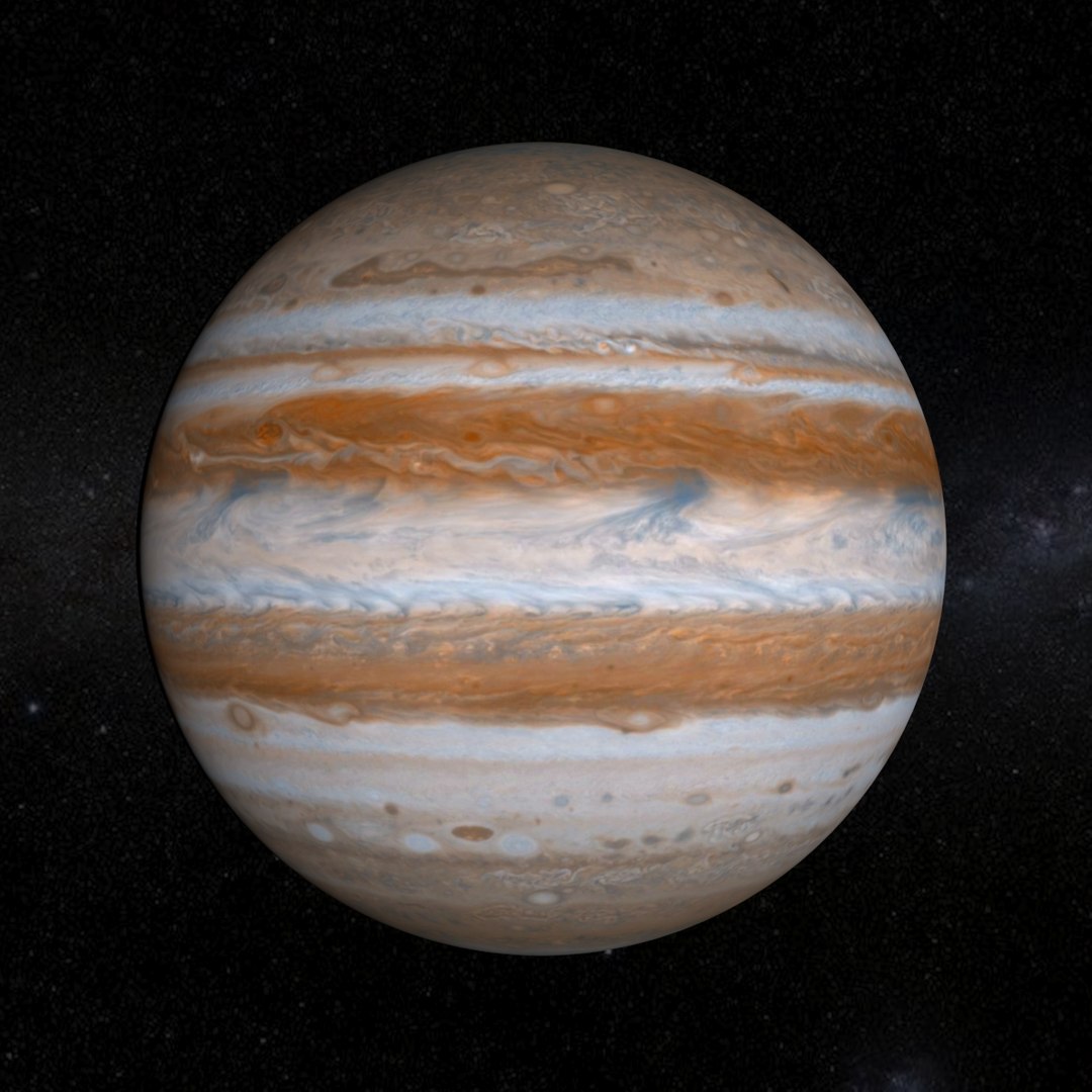 3D Jupiter Model - TurboSquid 1243185