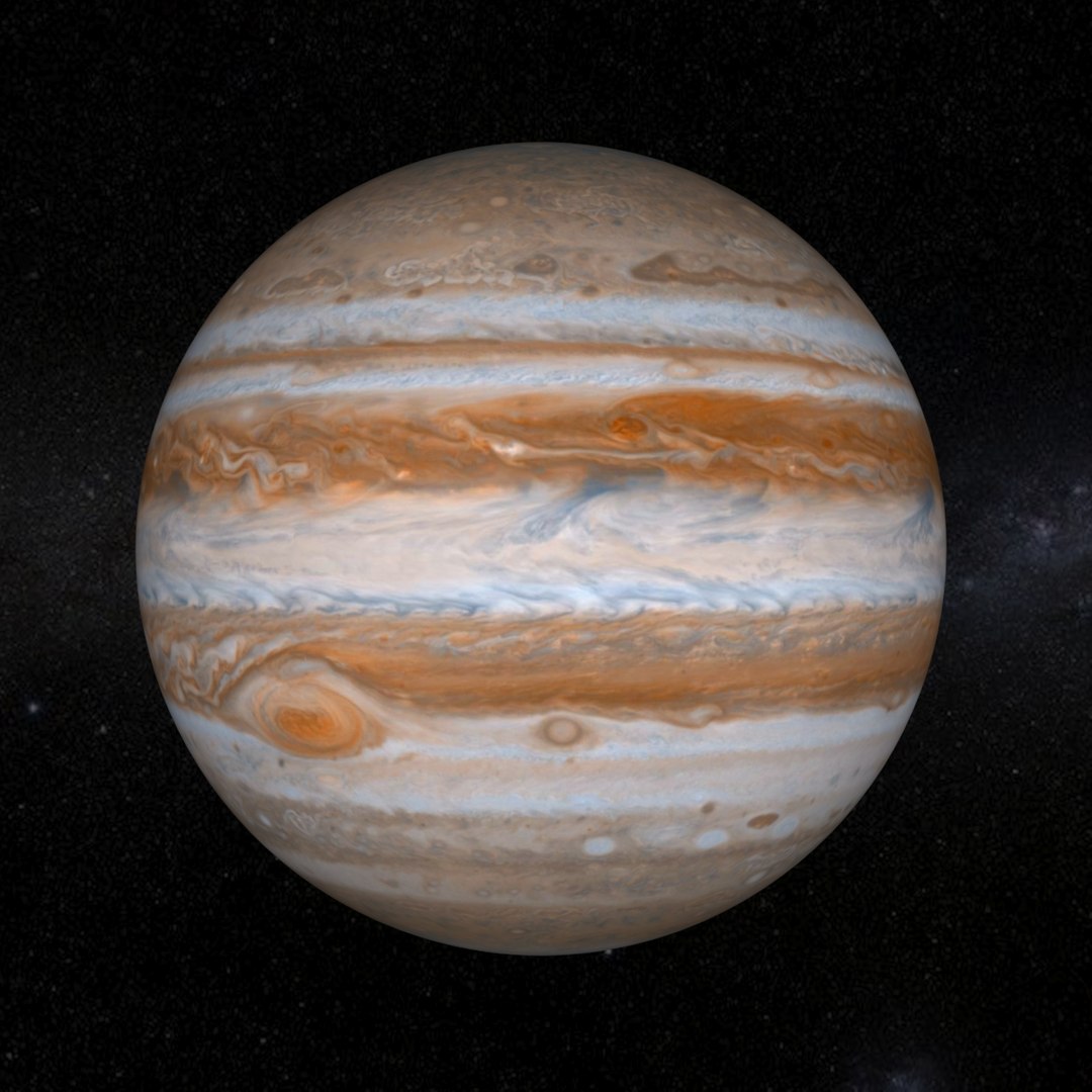 3D Jupiter Model - TurboSquid 1243185