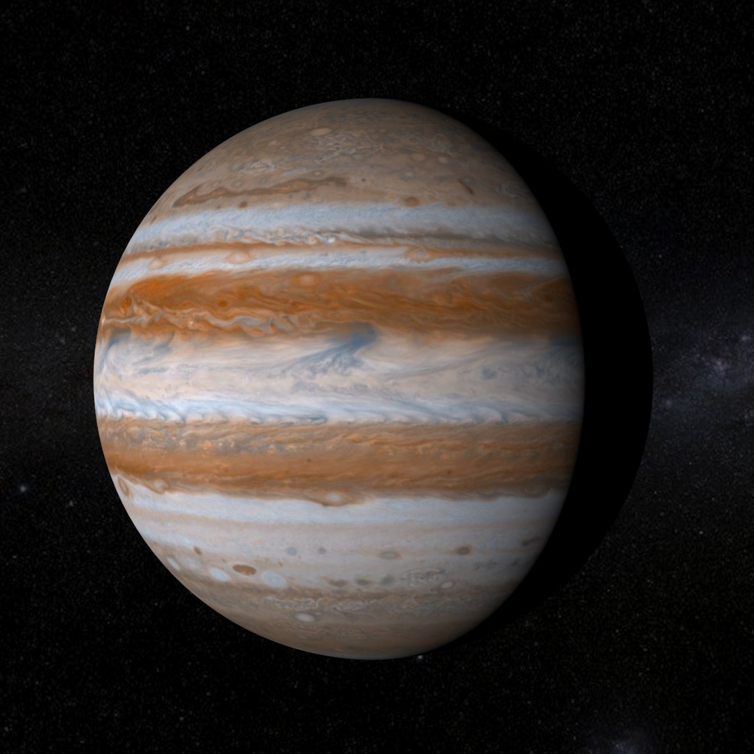 3D Jupiter Model - TurboSquid 1243185