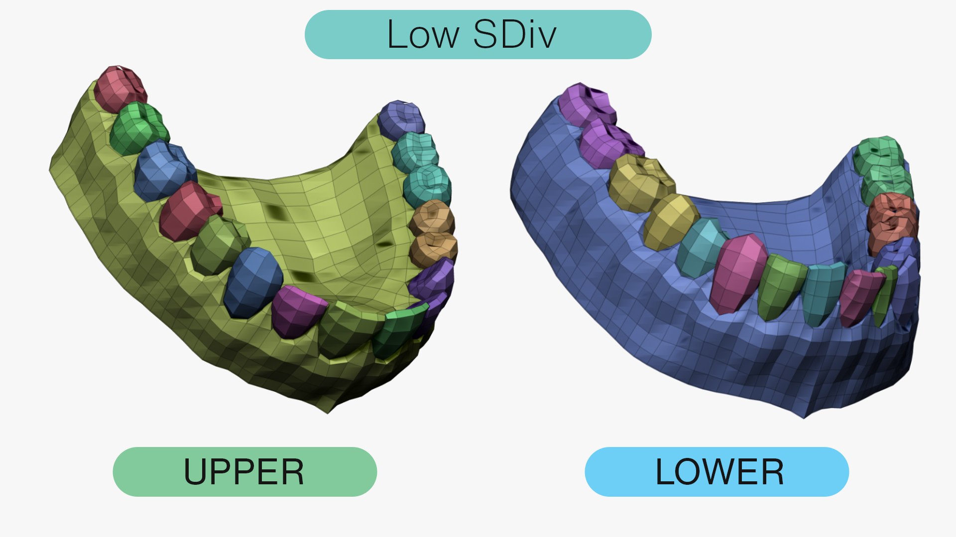 3D Realistic Teeth Base Mesh Zbrush - TurboSquid 2070269