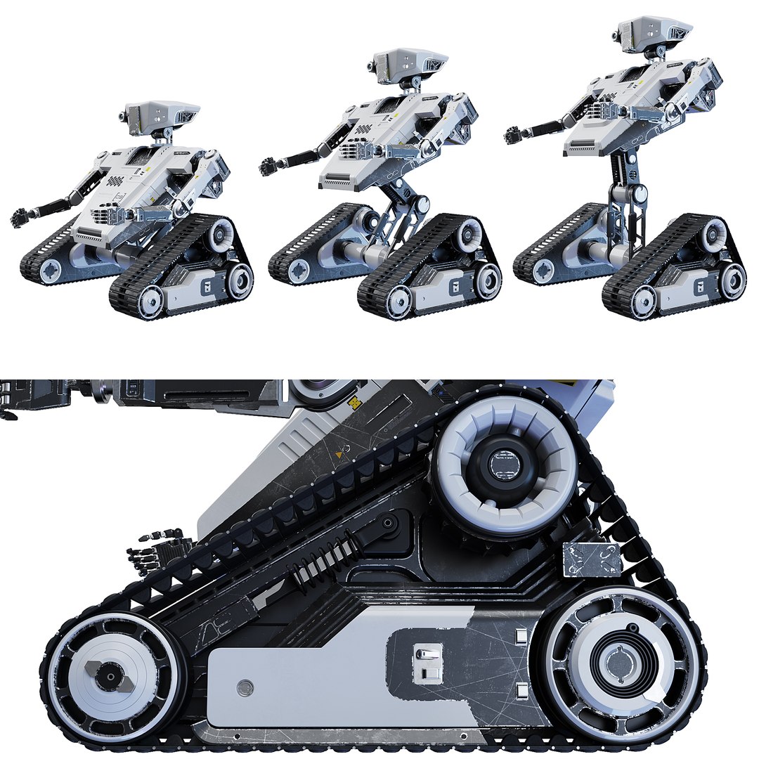 Robot rt 1 0 model - TurboSquid 1641937