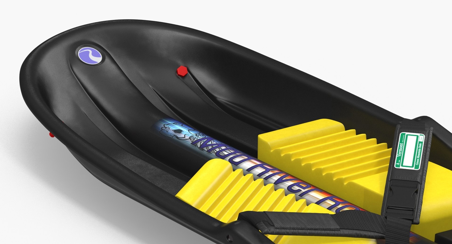 3d mad river rocket sled