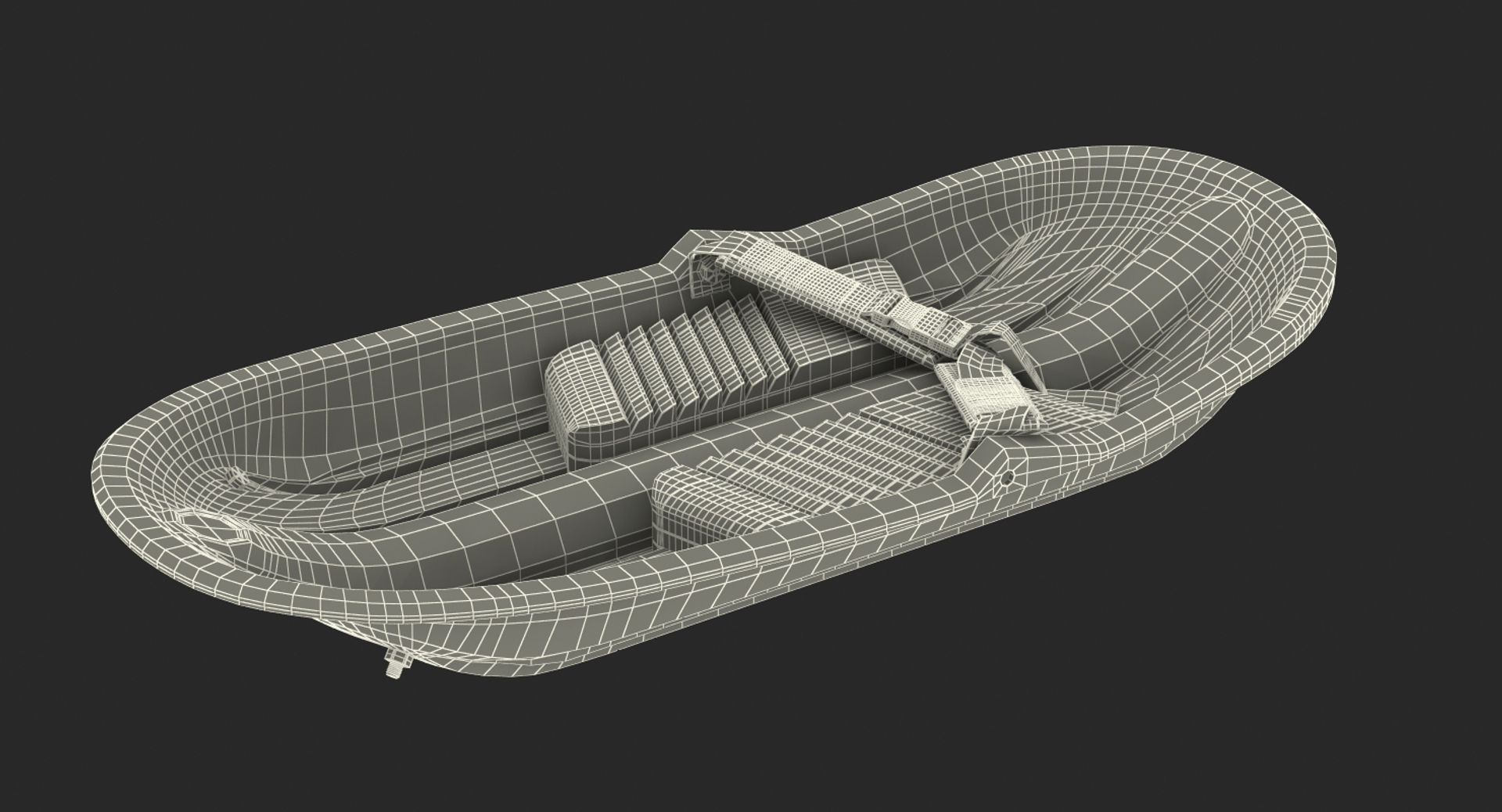 3d mad river rocket sled