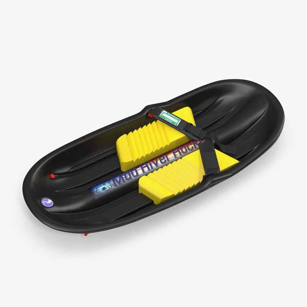 3d mad river rocket sled