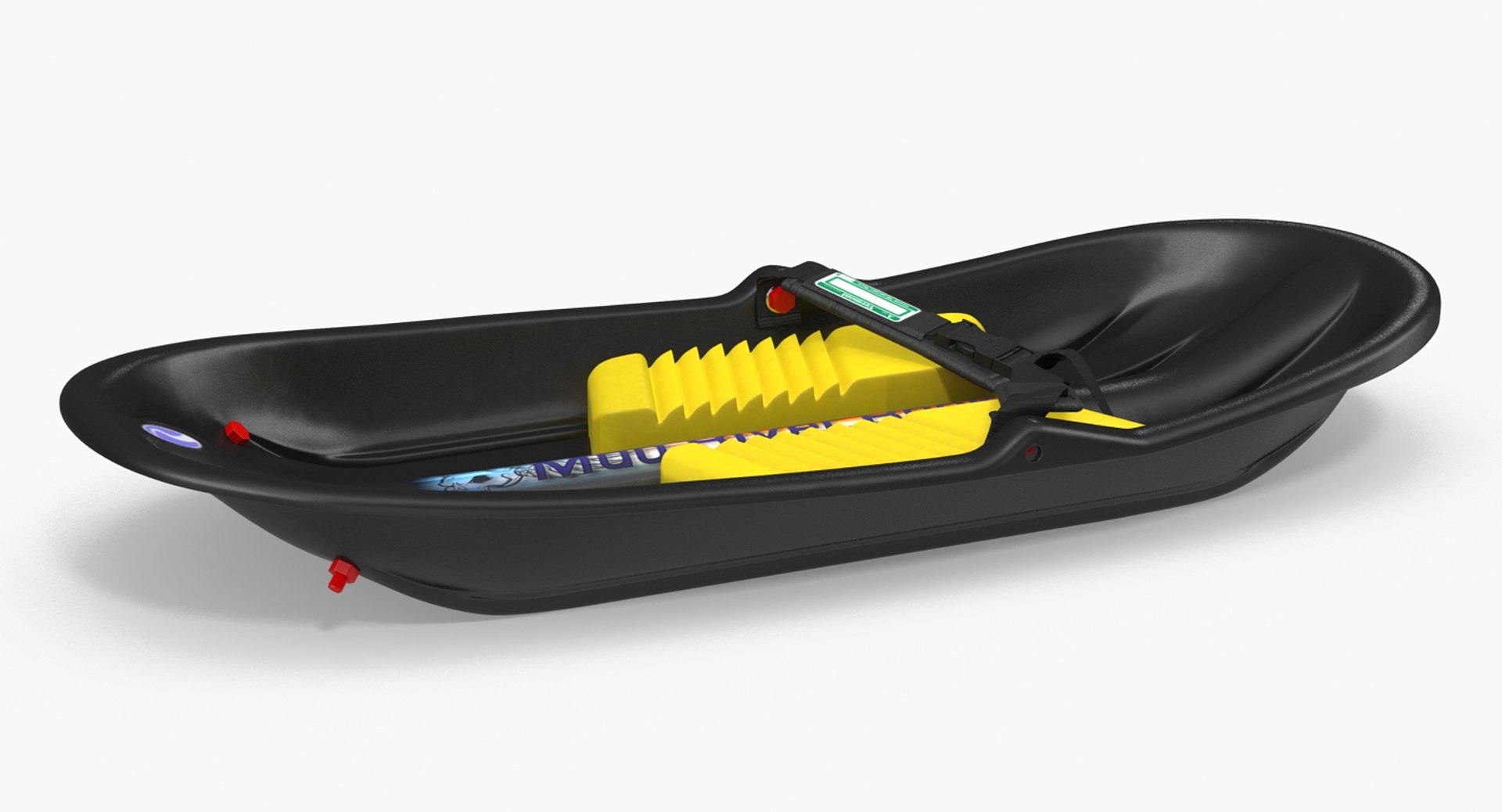 3d mad river rocket sled