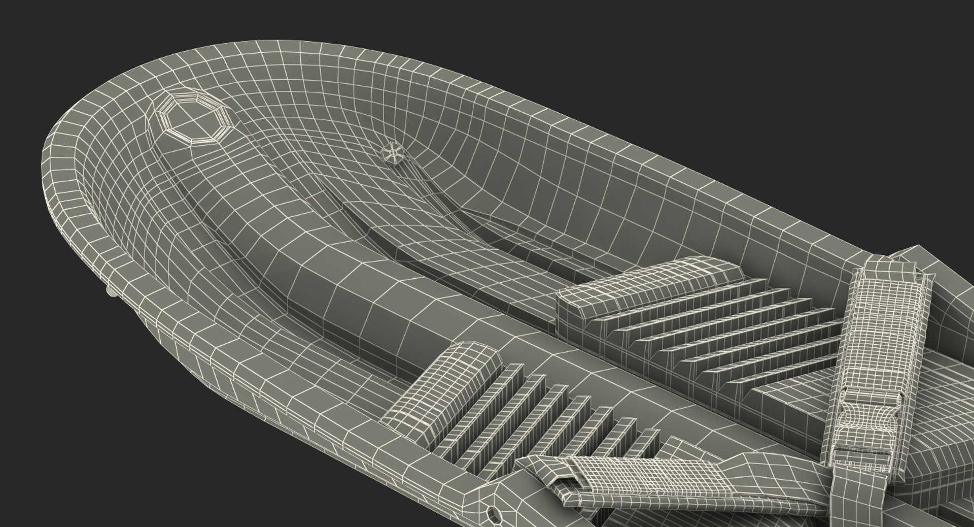 3d mad river rocket sled