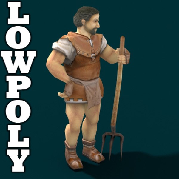 3D Peasant Models | TurboSquid