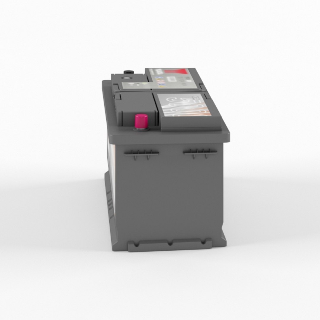 Car Battery Model - TurboSquid 1350447