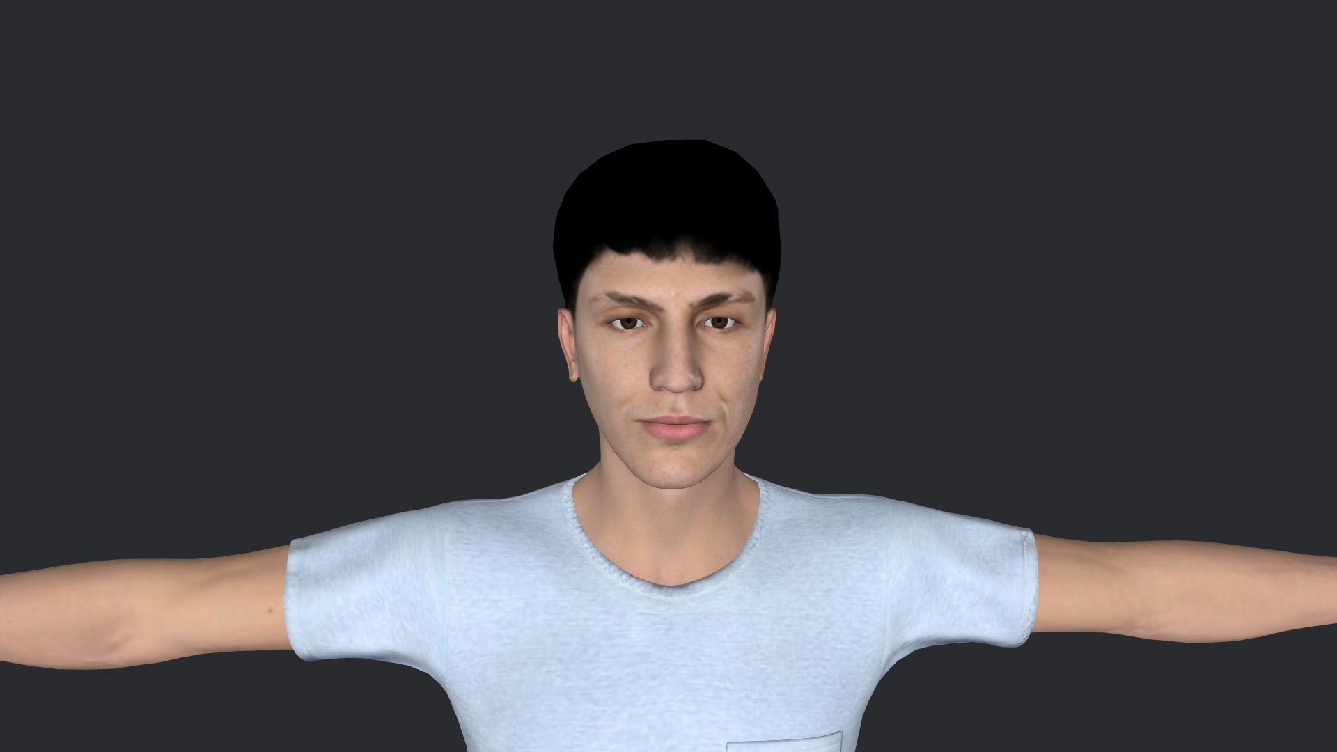 3D Alejandro Garnacho Hyper Realistic Full Body Fully Rigged 3D ...