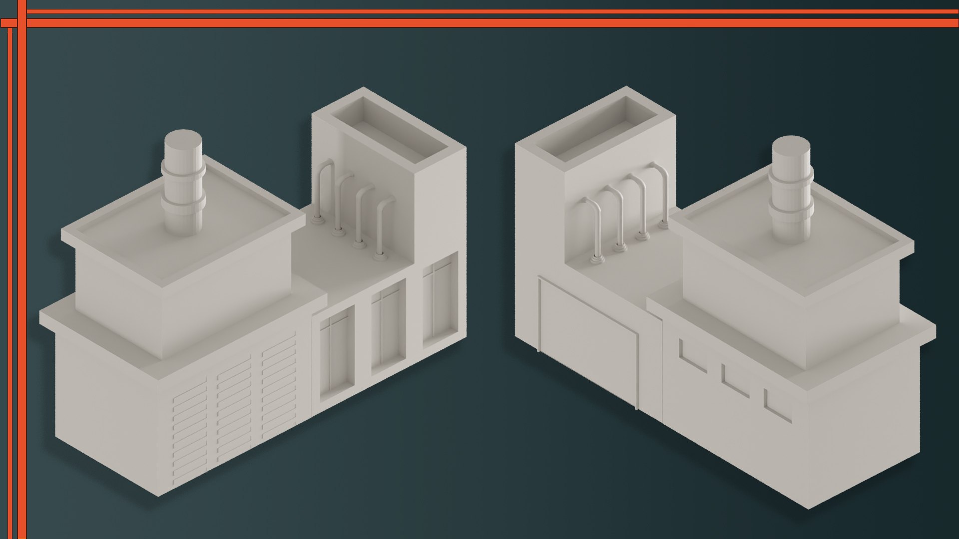 3D Model Factory Building VOL-03 - TurboSquid 2220182