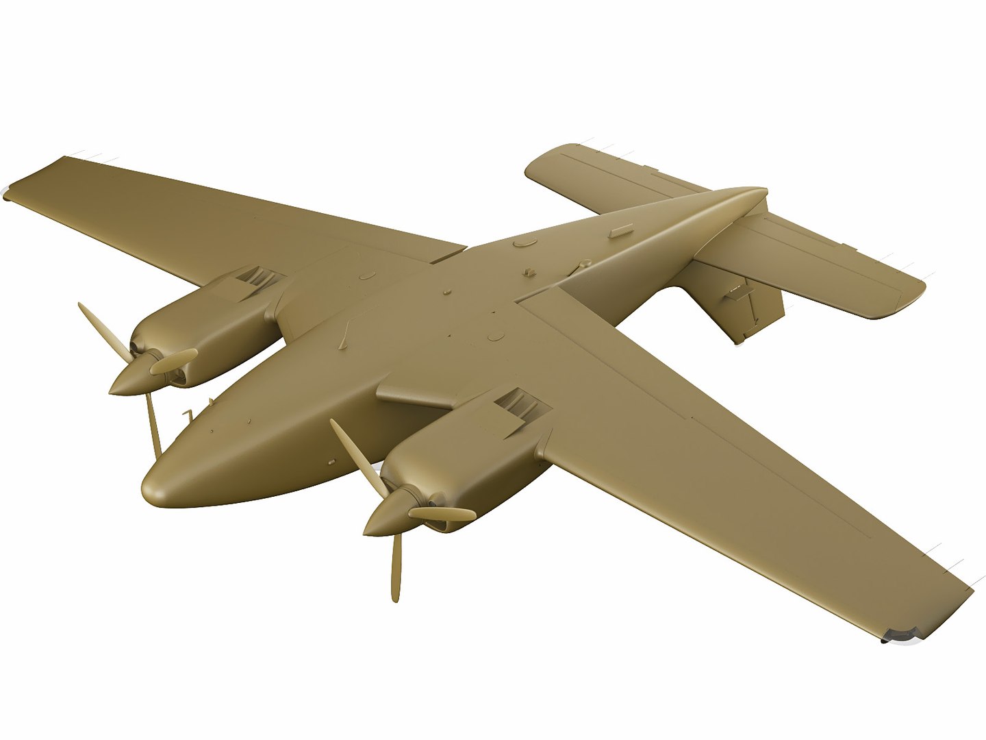 3d model beechcraft baron g58