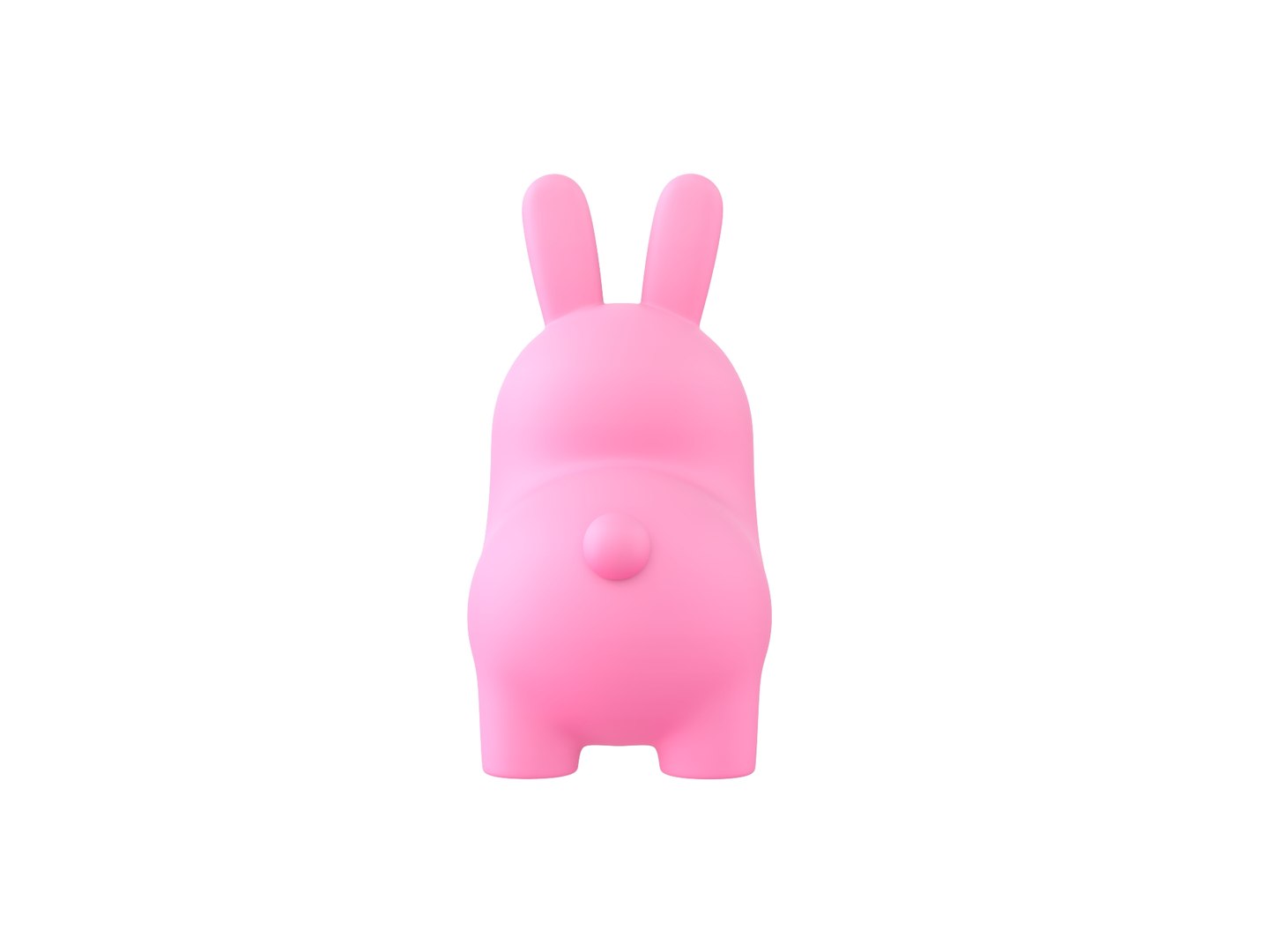 3D Pink Bunny Character - TurboSquid 2318774