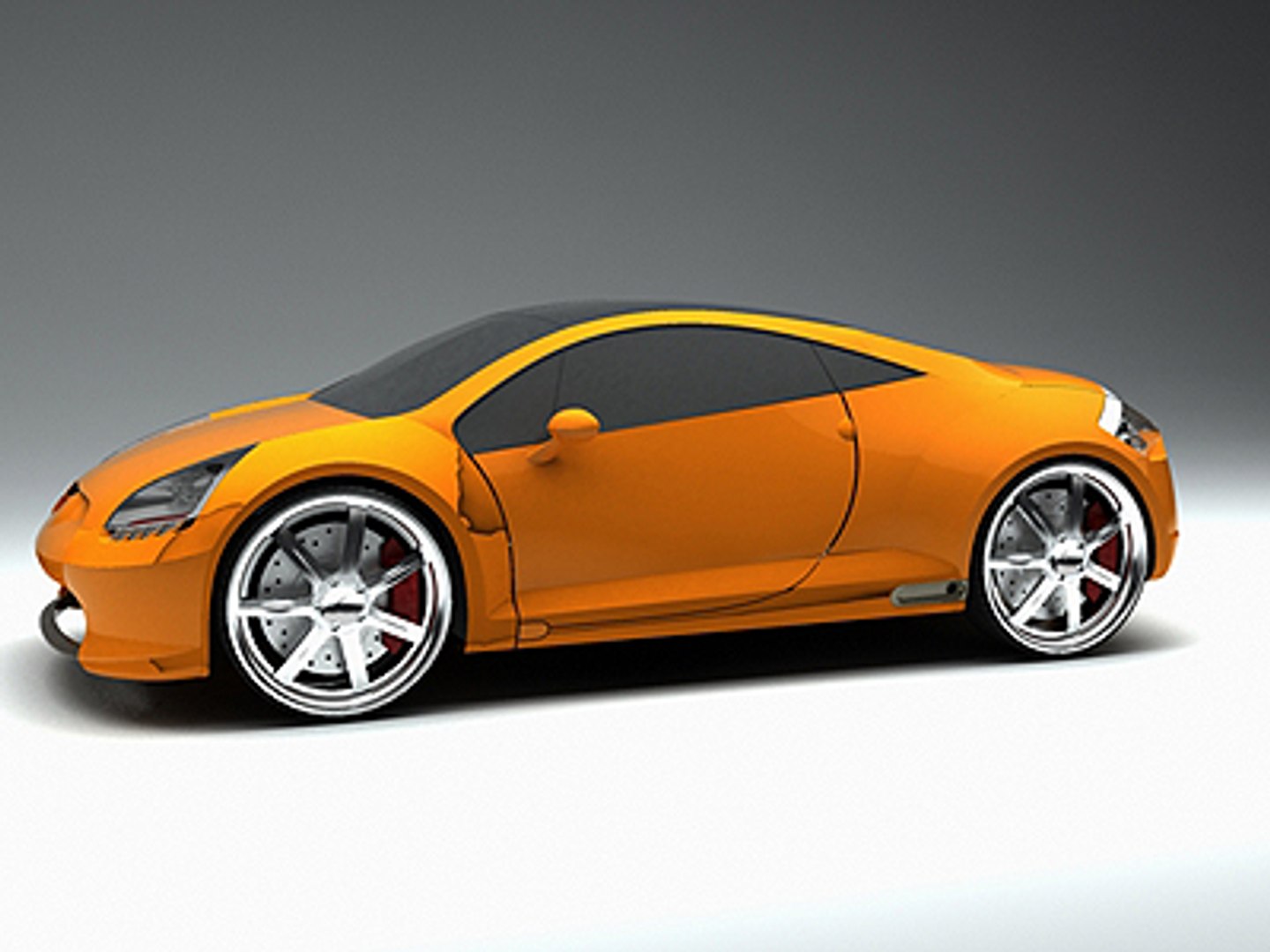 Maya Mitsubishi Eclipse Concept-e Car Concept