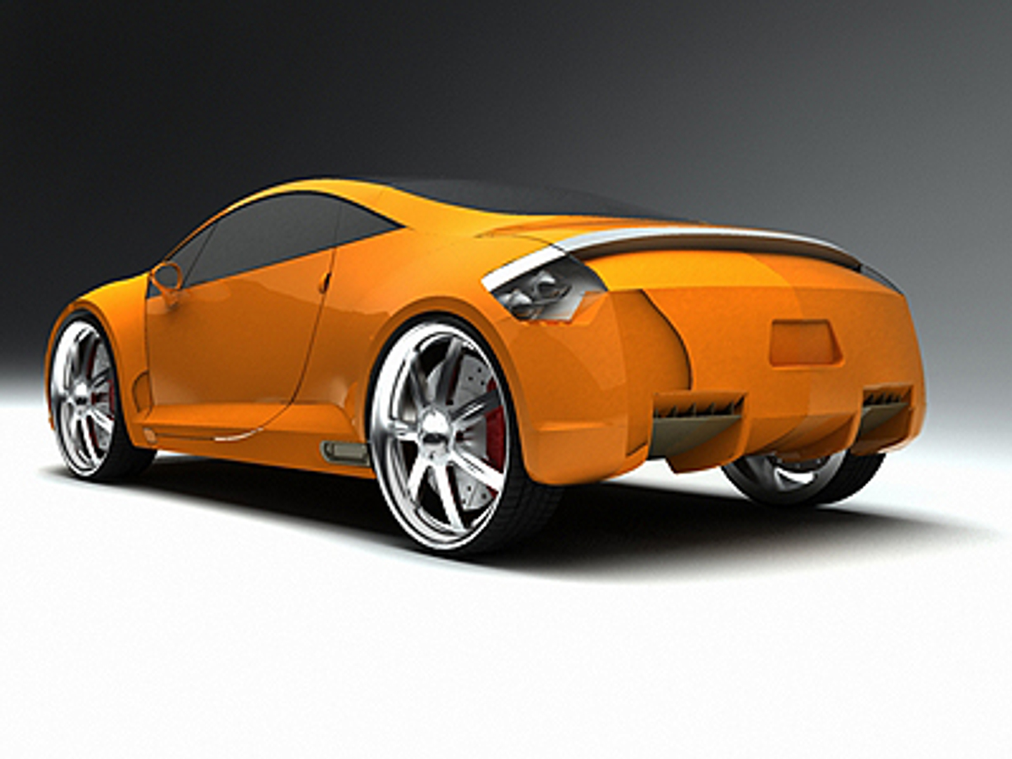 maya mitsubishi eclipse concept-e car concept