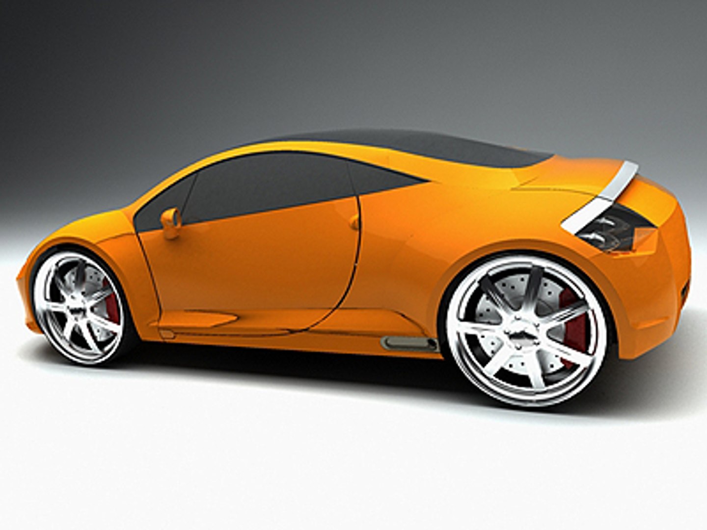 Maya Mitsubishi Eclipse Concept-e Car Concept