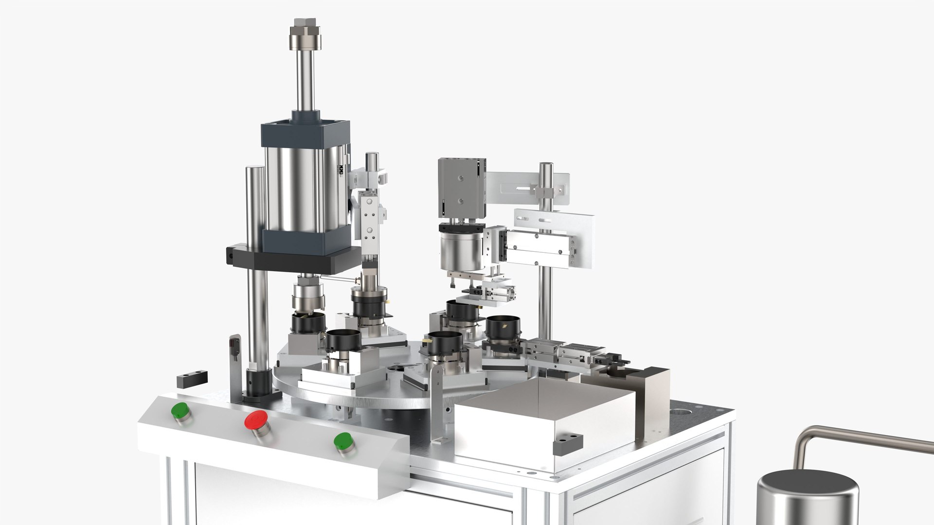 Free 3D Automatic Riveting And Brushing Machine Model - TurboSquid 2352827