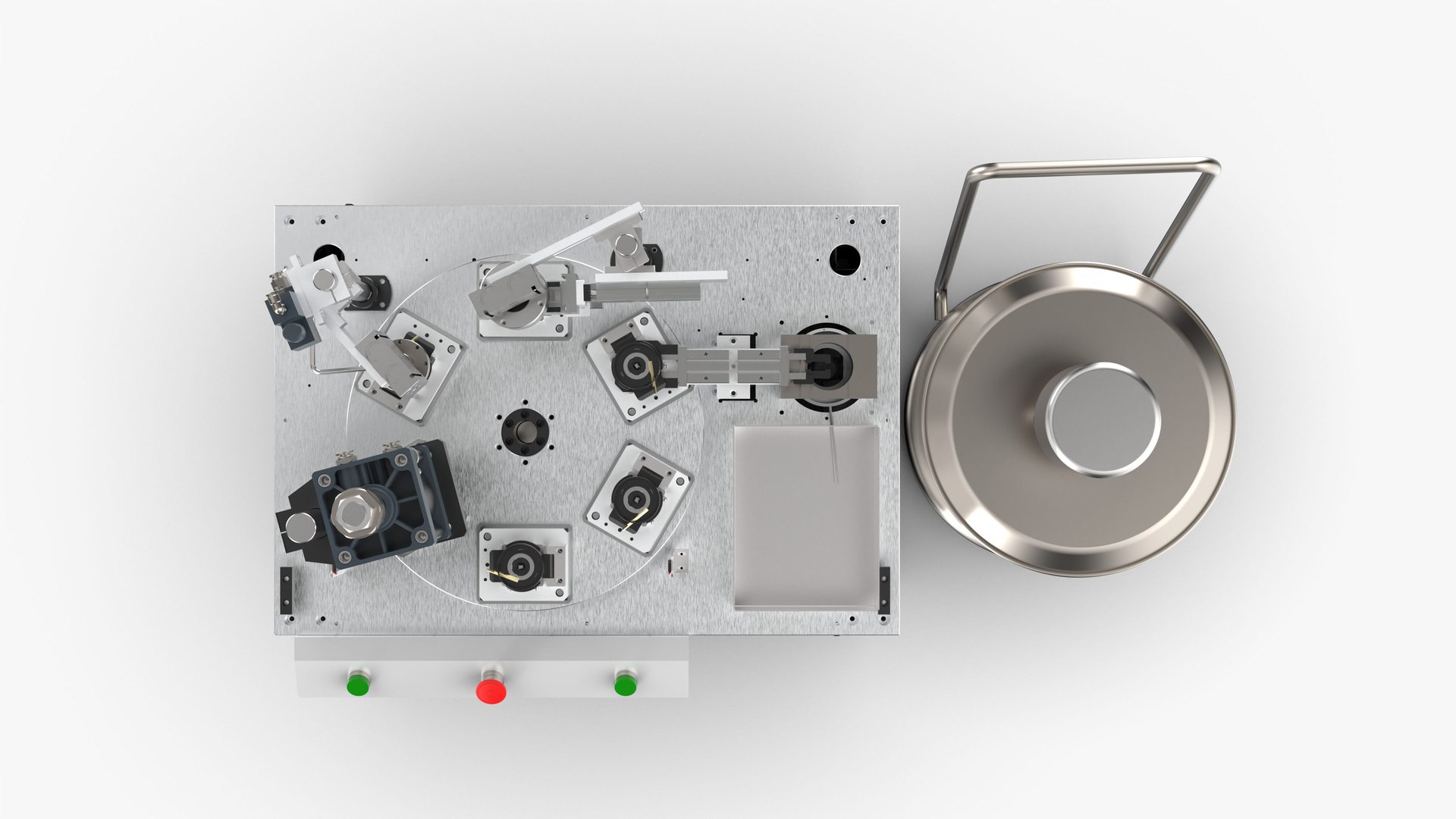 Free 3D Automatic Riveting And Brushing Machine Model - TurboSquid 2352827