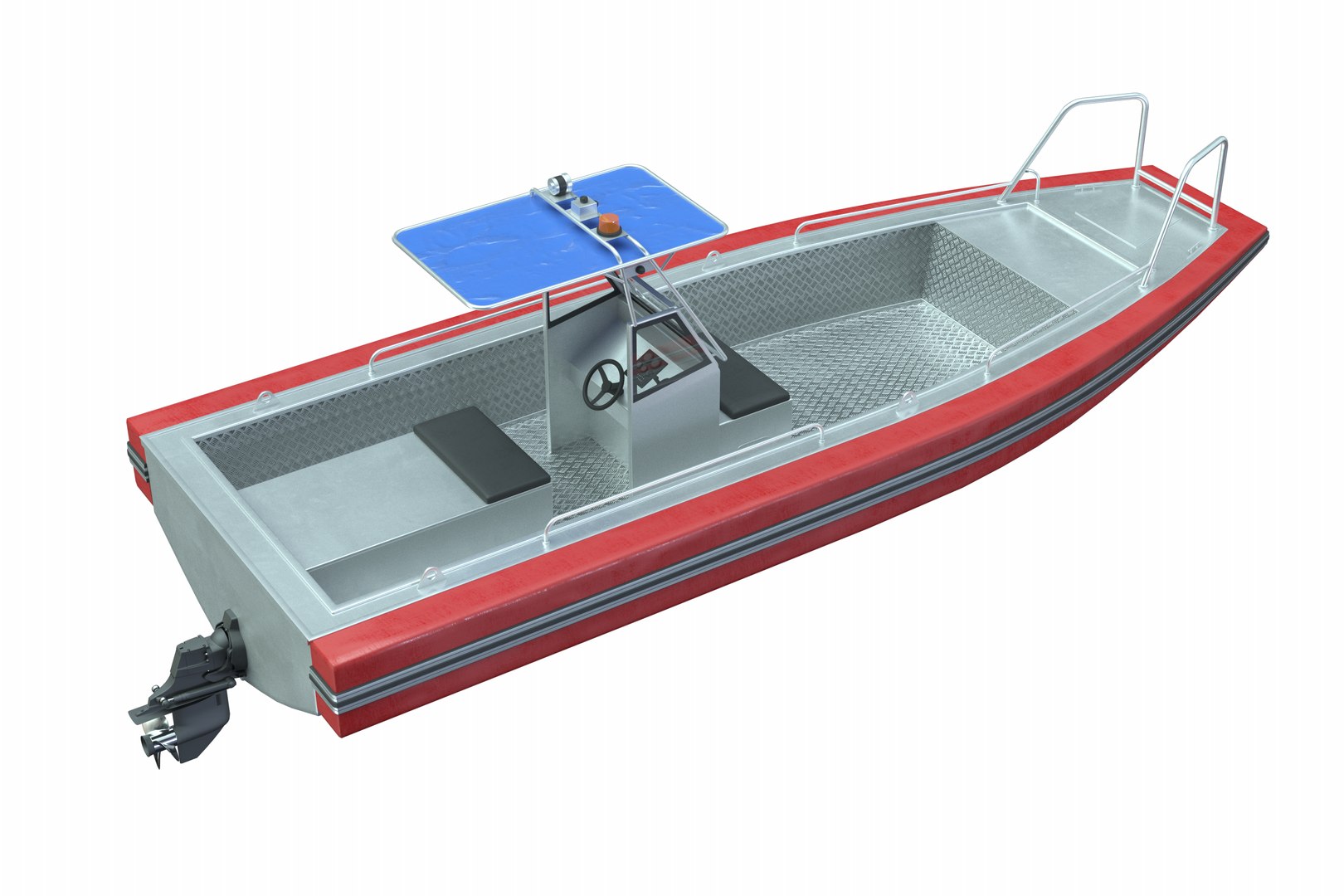 Boom-handling boat BP 690 3D - TurboSquid 1833633