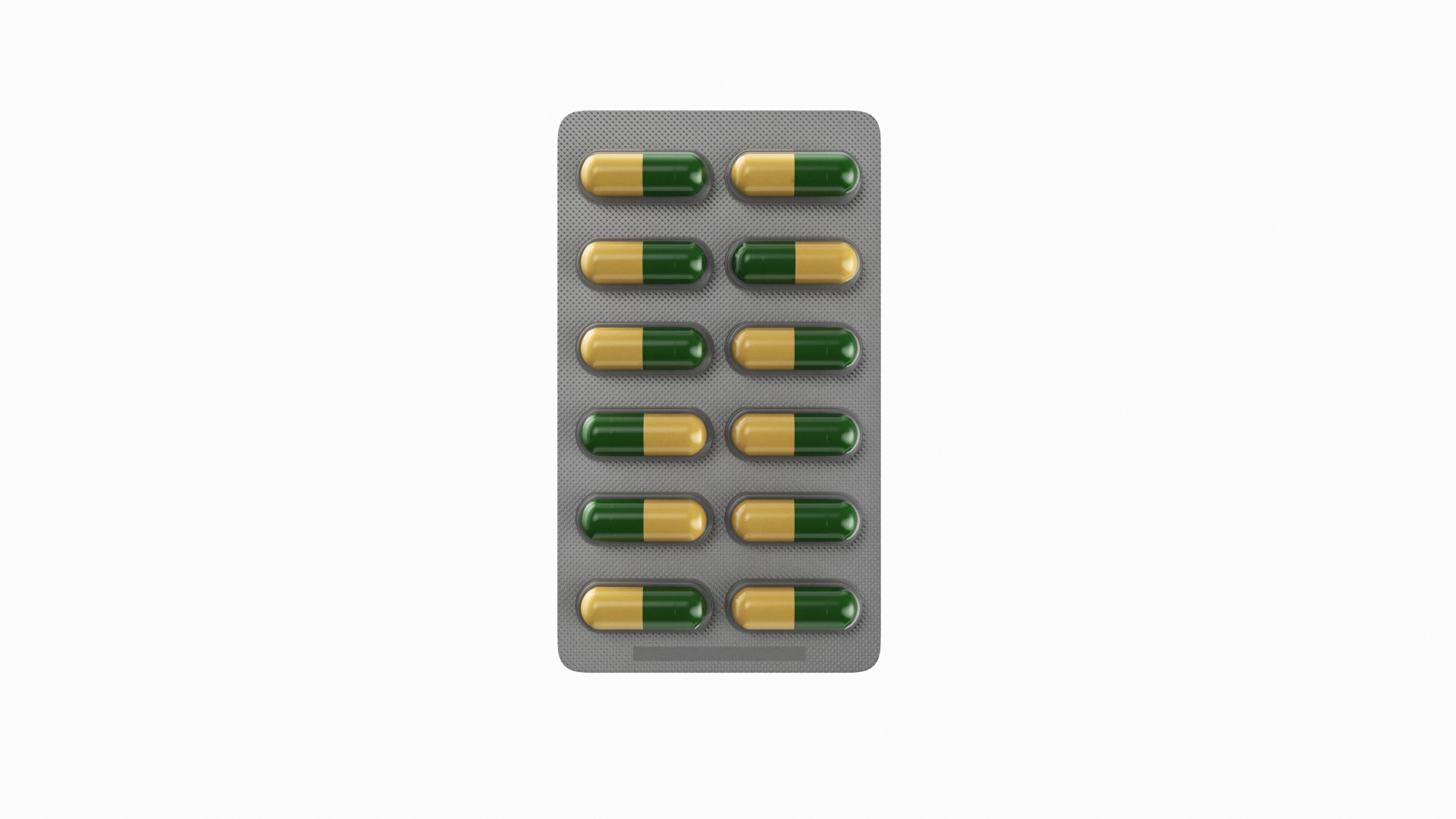 Blister Pills Pack 02 Model - TurboSquid 2164335